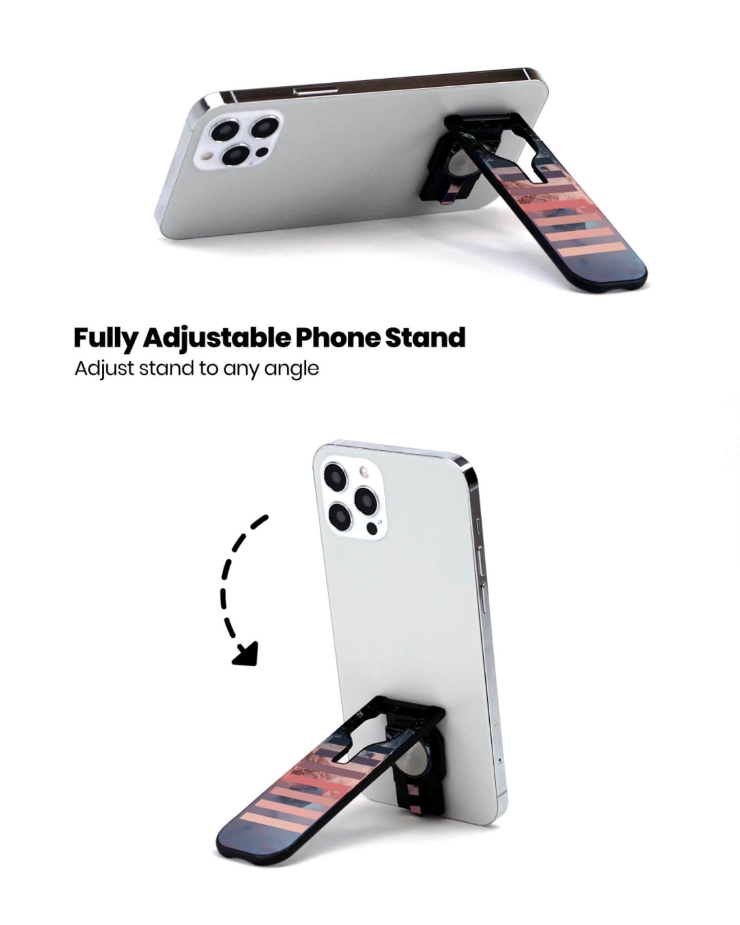 Pink Mountains | Best Phone Stand & Selfie Stick | Flickstick