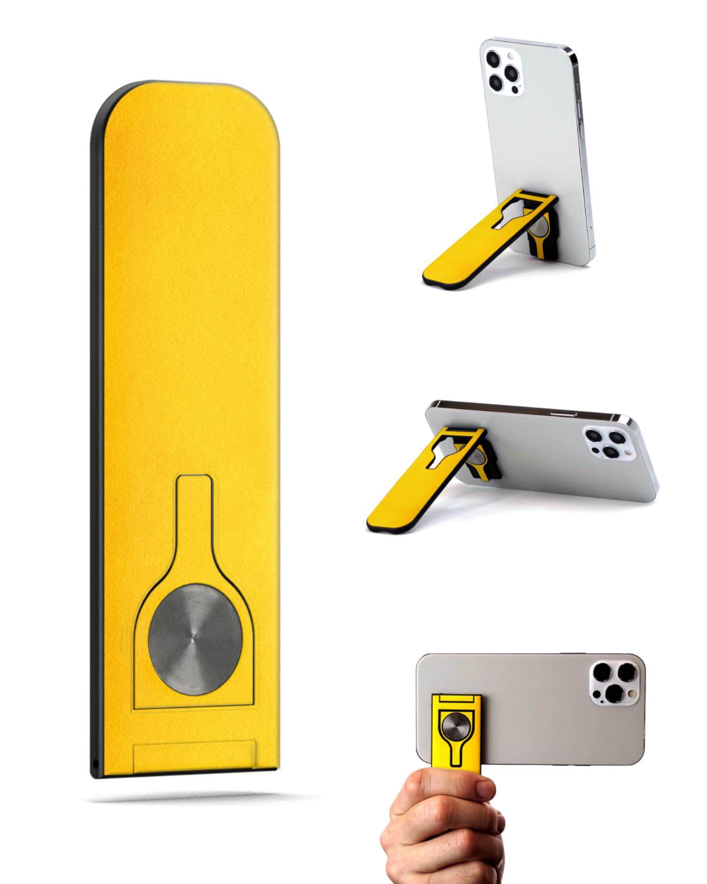 Rich Yellow | Best Phone Stand & Selfie Stick | Flickstick